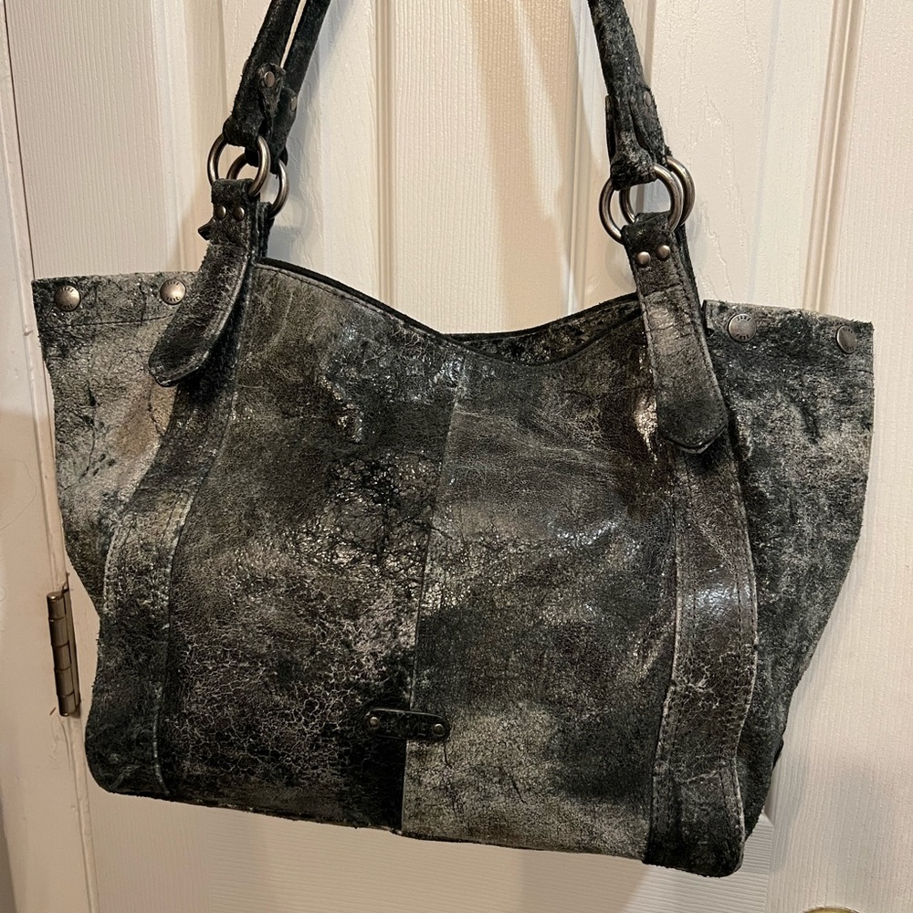 Rare Frye Deborah Studded Shoulder Bag - Gem